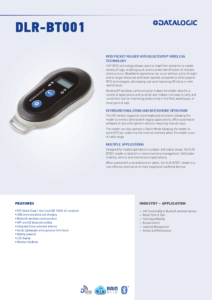 RFID Bluetooth Pocket Reader BT001 _ English (A4) | Diamond Technologies Inc.