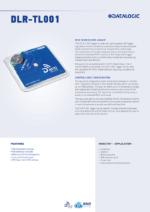 RFID Temperature Logger TL001 _ English (A4) | Diamond Technologies Inc.